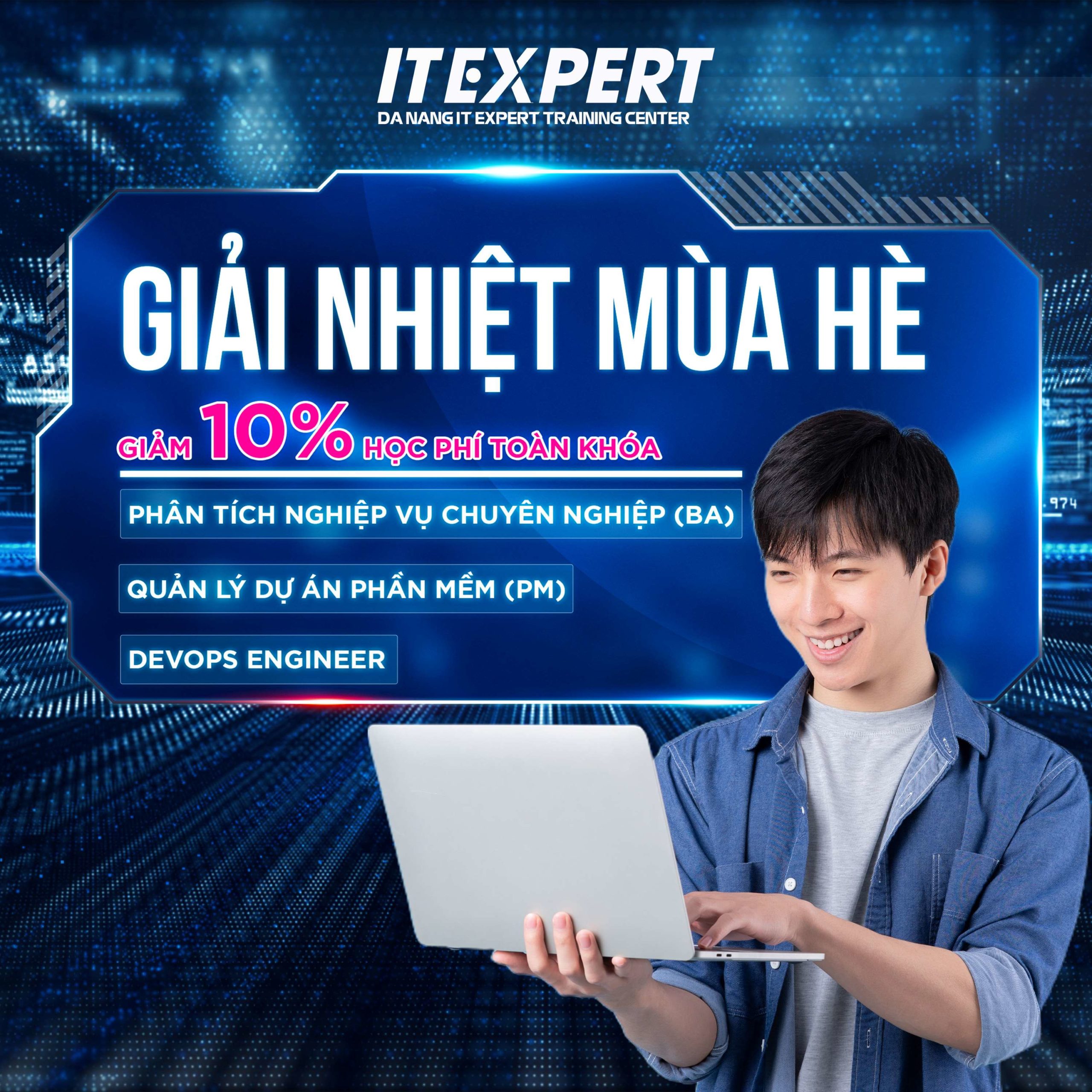 GIẢI NHIỆT MÙA HÈ - ITEXPERT TRIỂN KHAI CHƯƠNG TRÌNH GIẢM 10% HỌC PHÍ - ITEXPERT